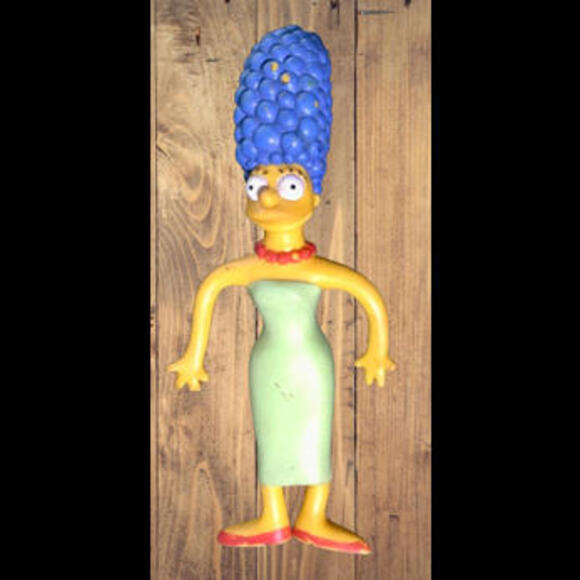 Toys | 199 Vintage Simpsons Marge Simpson Jesco Bendable Rubber Figure ...